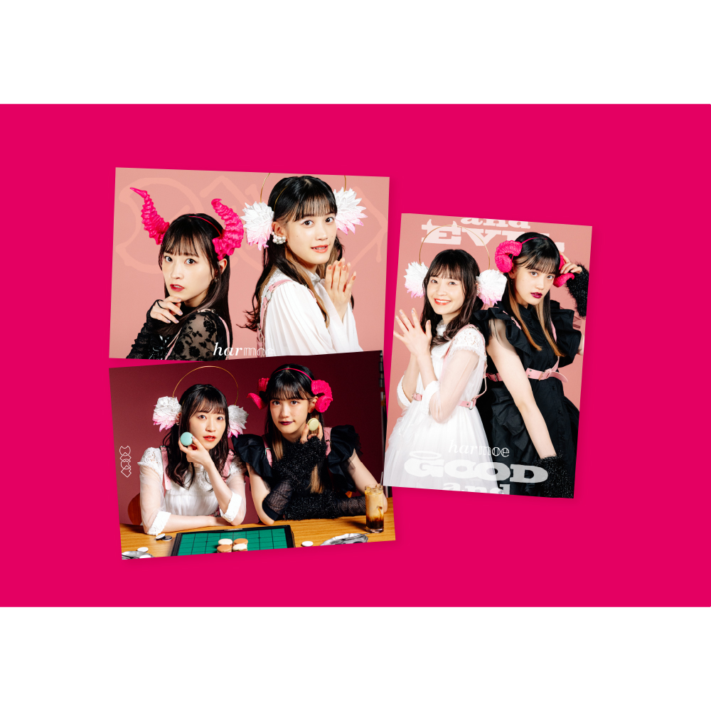 harmoe 2nd LIVE TOUR「GOOD and EVIL」グッズの事前通販が決定！ | NEWS｜harmoe オフィシャルサイト