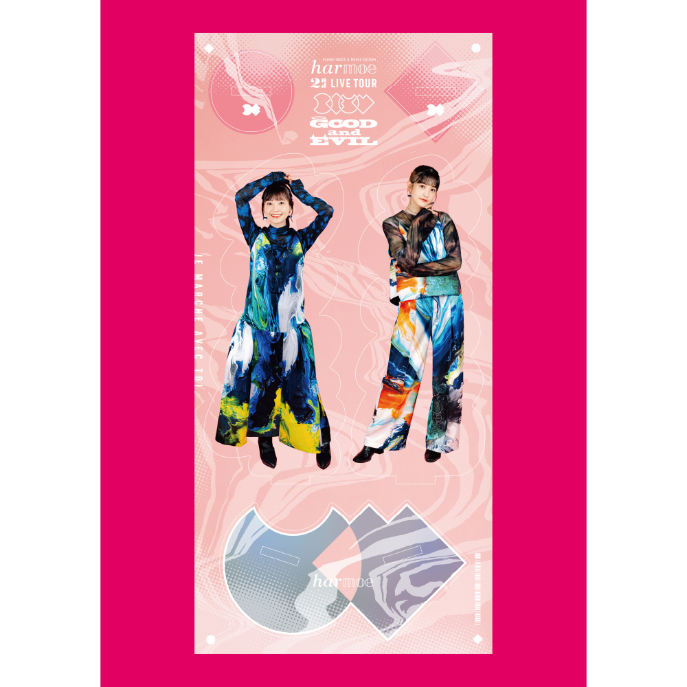 harmoe 2nd LIVE TOUR「GOOD and EVIL」グッズの事前通販が決定！ | NEWS｜harmoe オフィシャルサイト